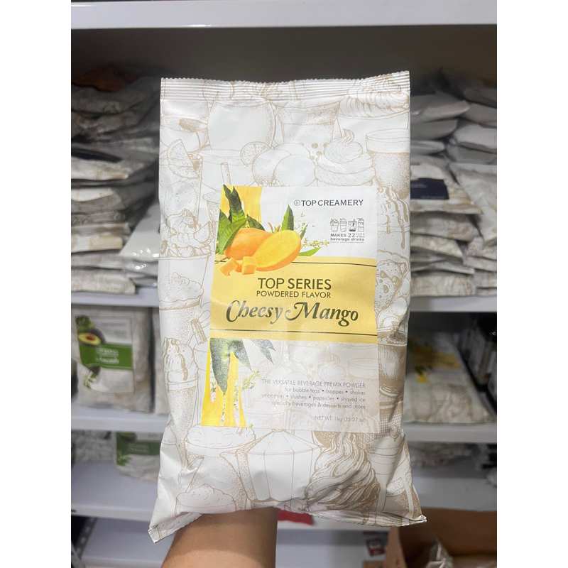Top Creamery Cheesy Mango Powder 1kg | Shopee Philippines