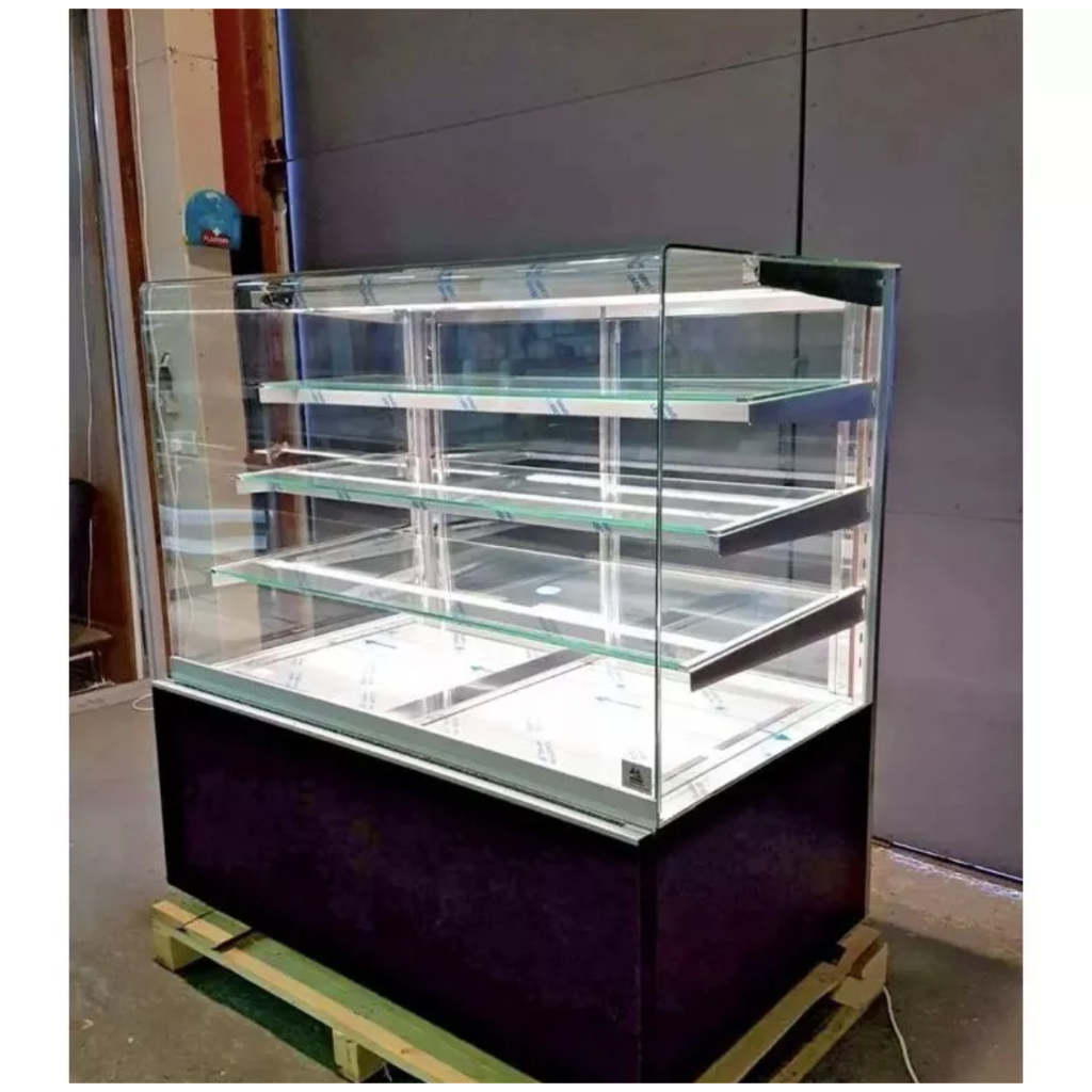 Brand New Cube 1.4M Cake Pastry Display Fridge, Square Chiller | Shopee ...
