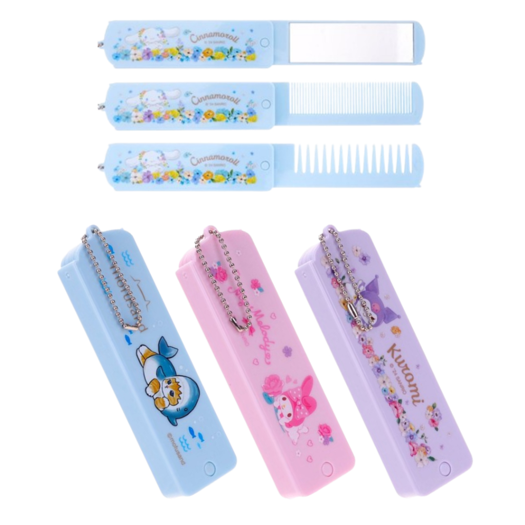 Kuromi Mofusand Sanrio Mirror and Comb Set | Shopee Philippines