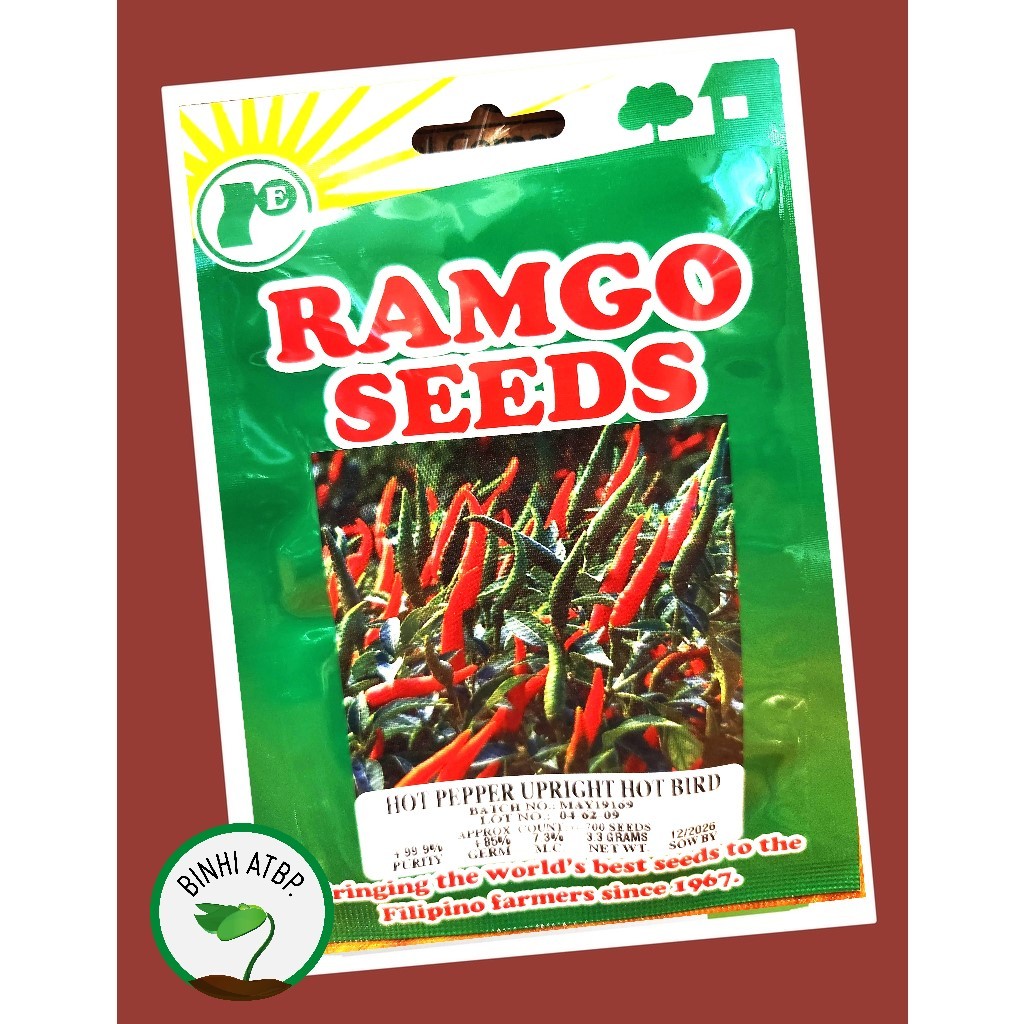 Ramgo Hot Pepper Upright Hot Bird Seeds | Shopee Philippines