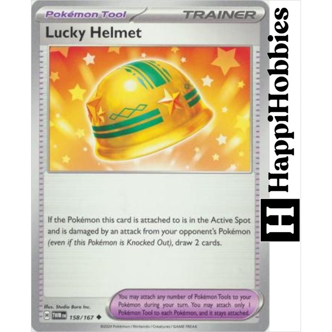 Lucky Helmet - 158/167 - Regular Trainer | POKEMON TCG: Twilight ...