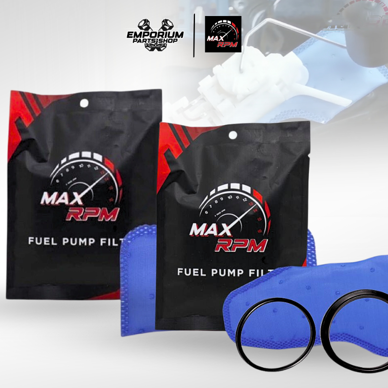 Max RPM Fuel Filter w/ Oring for Beat F.i/RS150/MIOi125/Nmax/Aerox ...