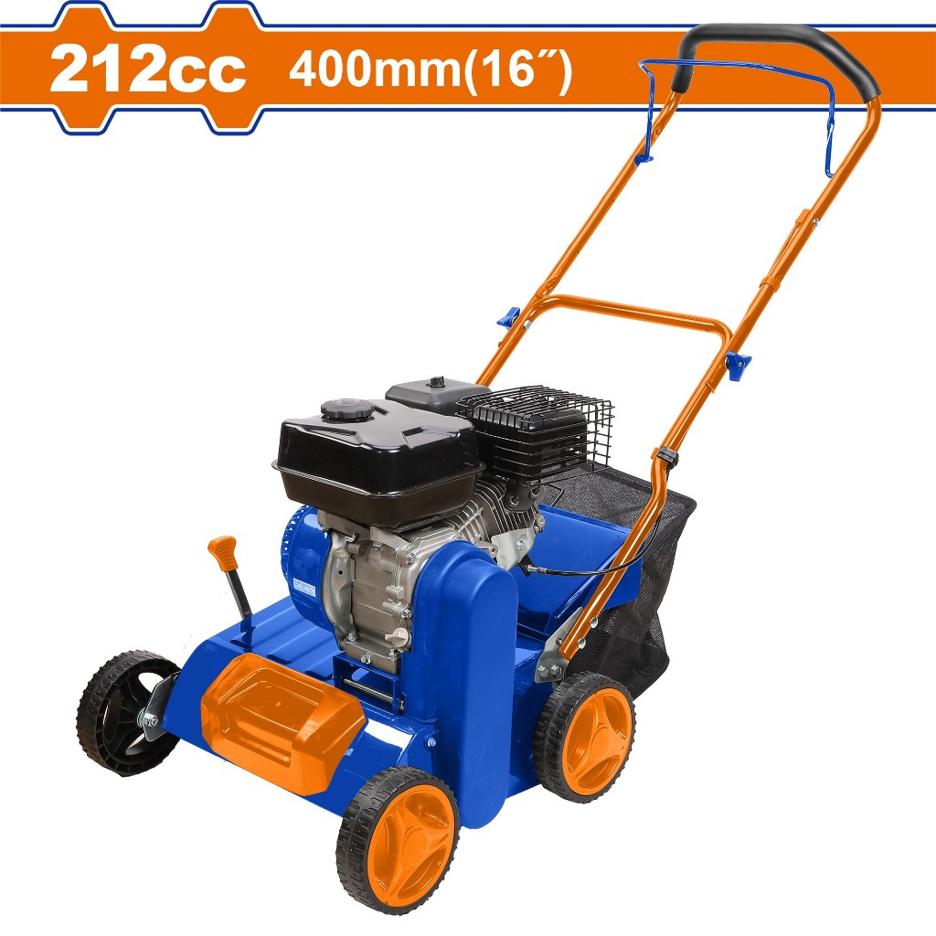 Wadfow 4-Stroke 212cc Gasoline Lawn Aerator 400mm(16") Gas Soil Coring ...