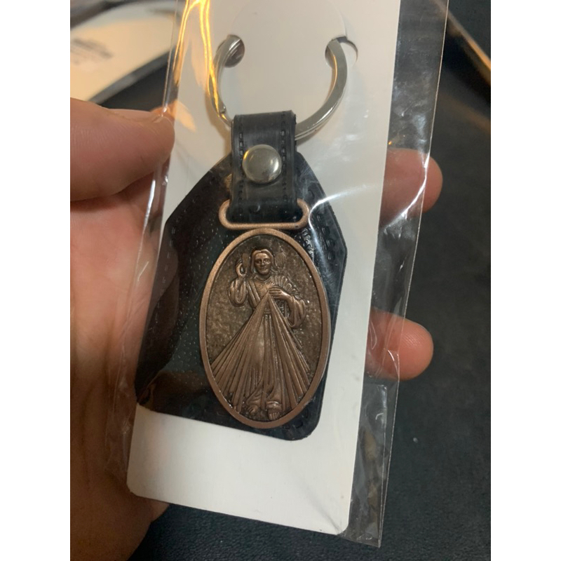 Divine Mercy Leather Keychain | Shopee Philippines