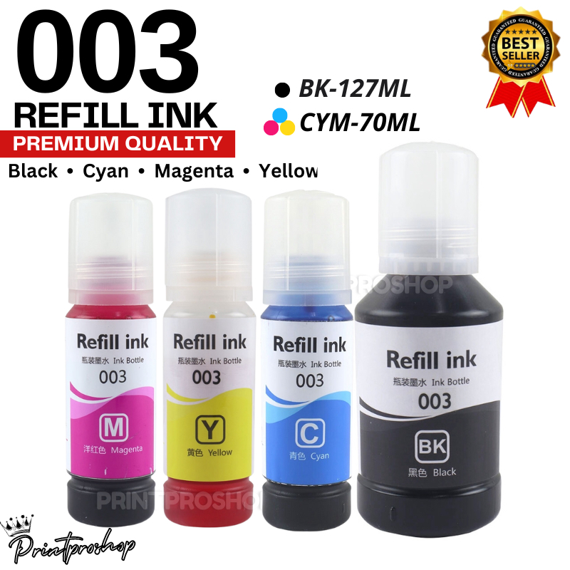 003 Refill ink for Epson L3110 L3210 L1110 L1250 L3210 L3216 L3116 ...