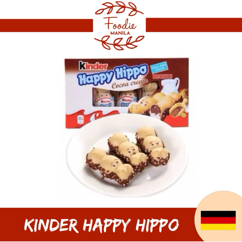 Kinder Happy Hippo Milk Chocolate [ Foodie Manila ] | Shopee Philippines