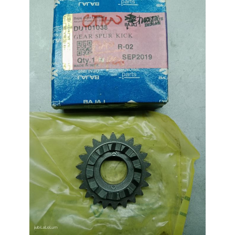 Kawasaki Bajaj CT100 CT100B Kick Spur Gear (Genuine) | Shopee Philippines