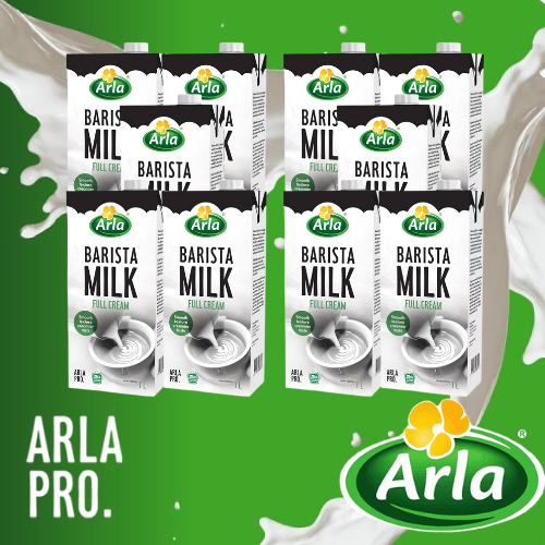 ARLA PRO. BARISTA MILK 1L X10 PACK PER CASE WHOLESALE FULL CREAM MILK ...