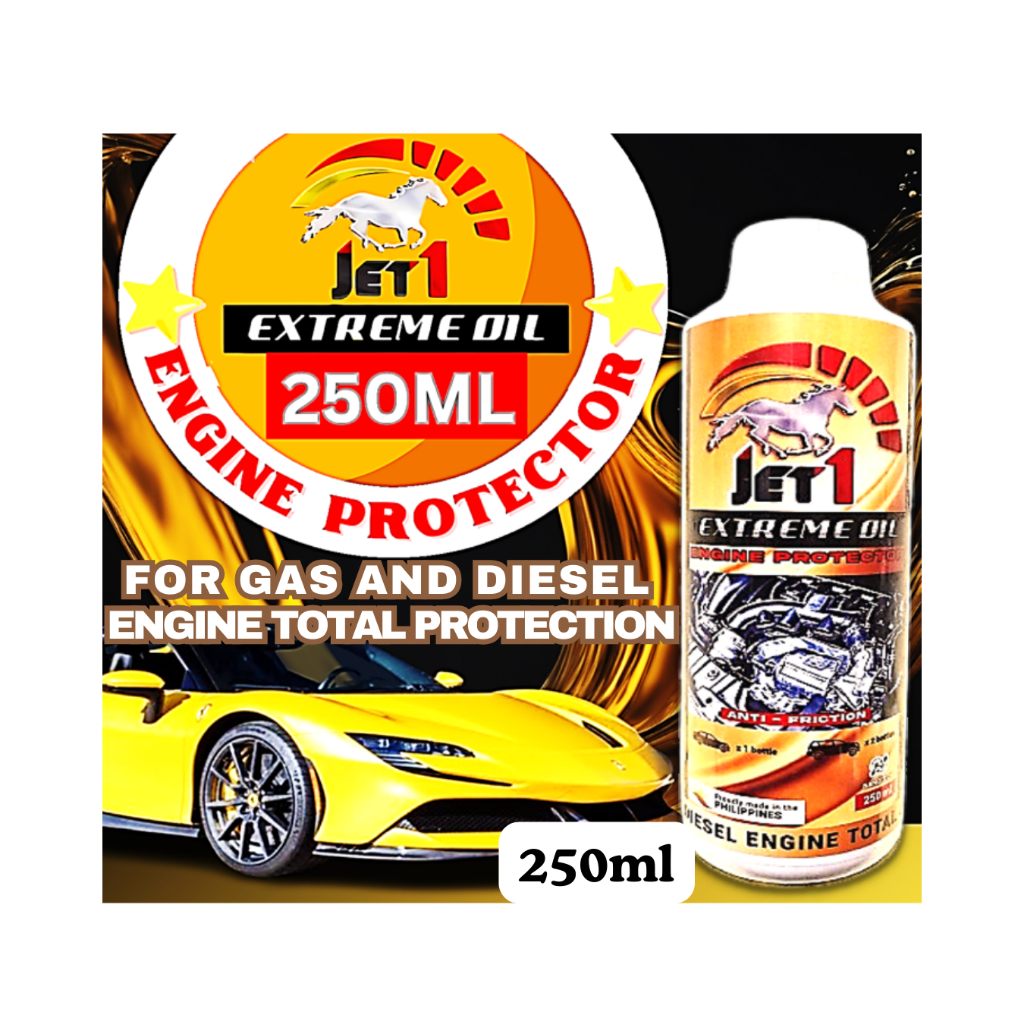 JET 1 EXTREME OIL ENGINE PROTECTOR ADDITIVES | Shopee Philippines