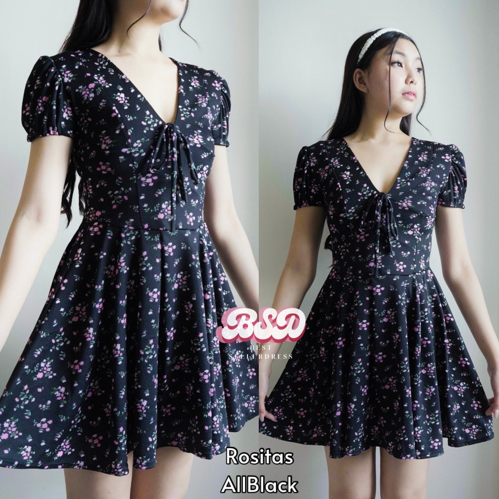 BSD Best Seller Dress (XS-XXL) Winona Puff Sleeve Mini Dress (BEST ...