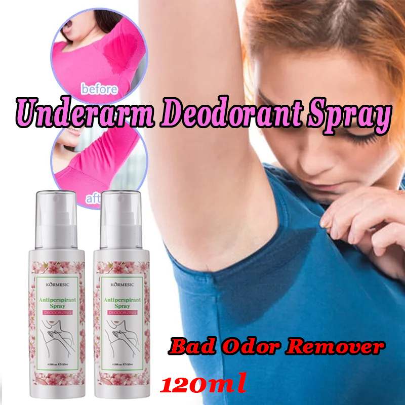 Underarm Deodorant Spray Anti Perspirant Whitening Body Odor Aroma Skin ...