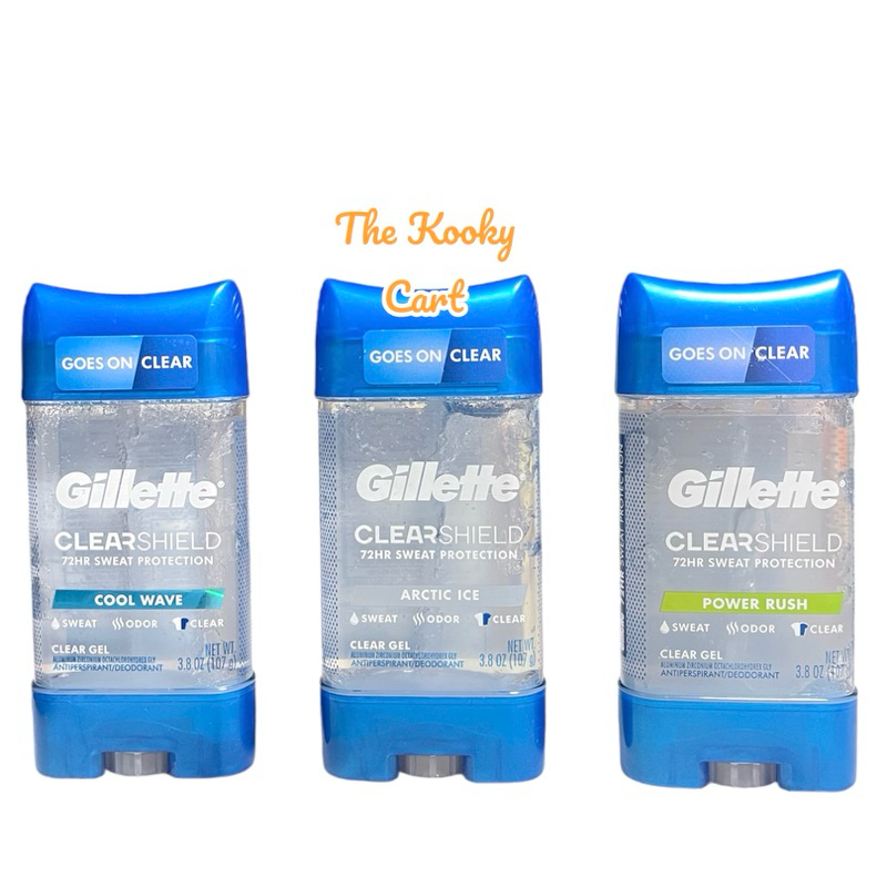 Gillette Deodorant Antiperspirant Gel Deo (Made in USA) | Shopee ...