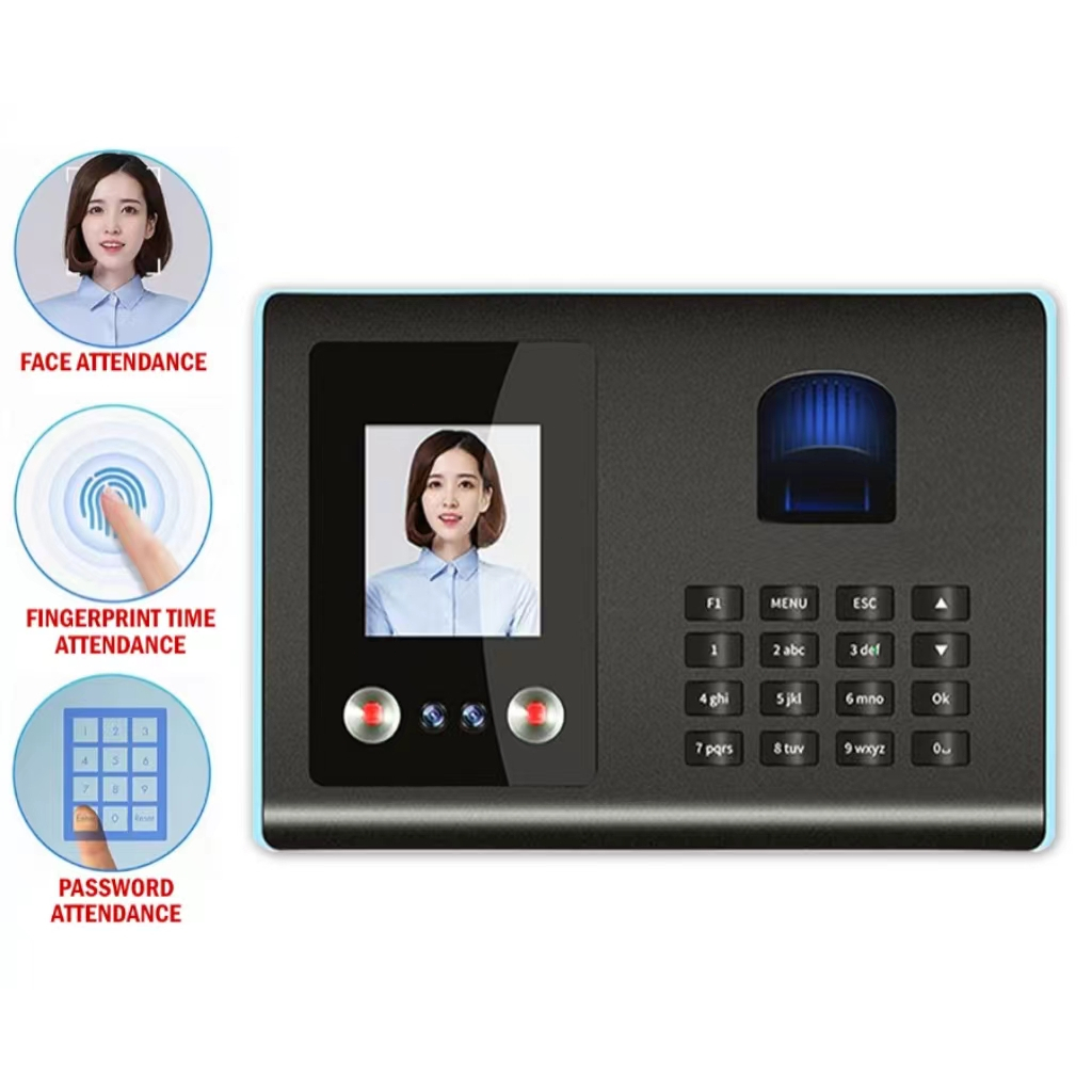 Face Recognition Attendance Machine Fingerprint + Face Recognition 2.8 ...