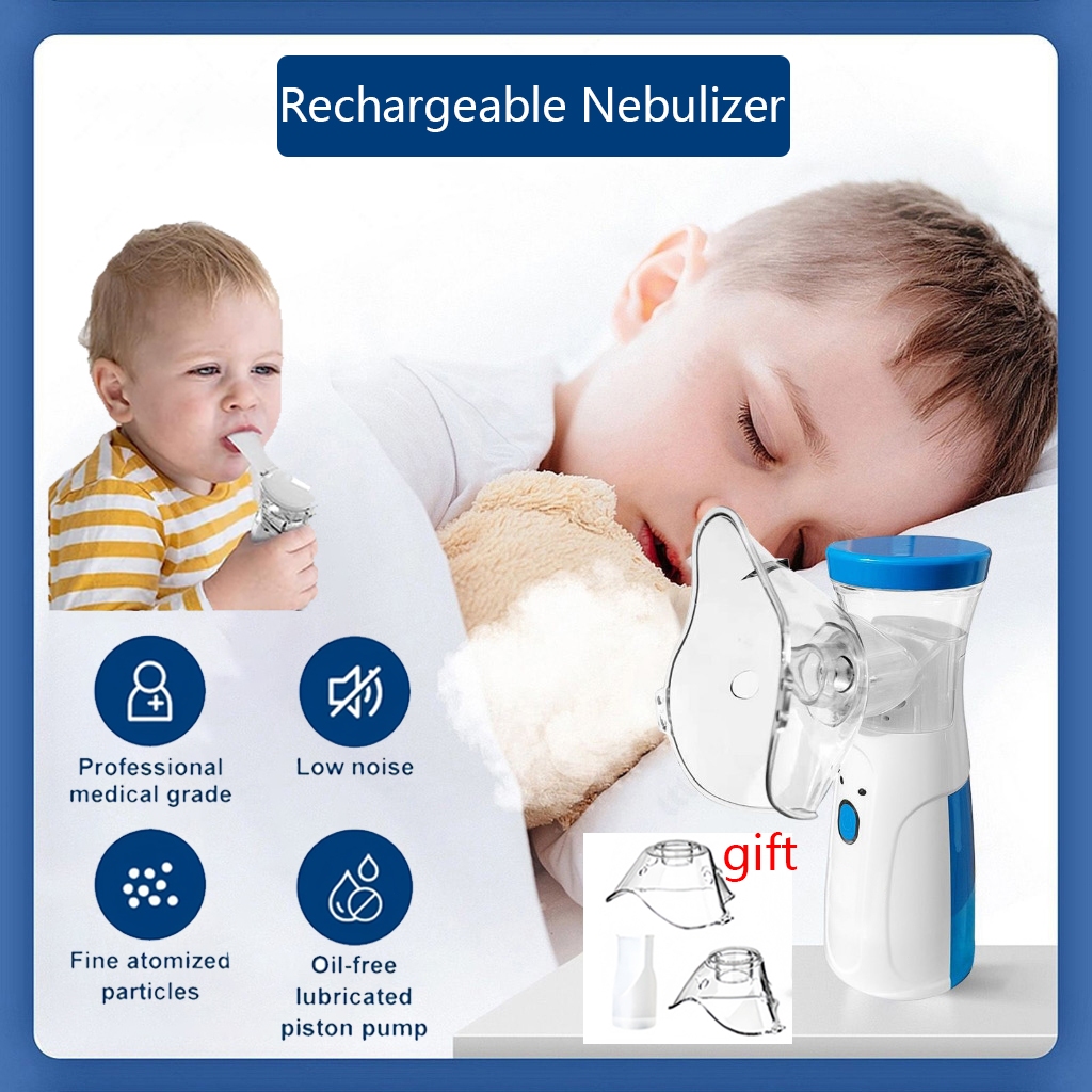 Inhaler for asthma Portable Nebulizer Inhaler Ultrasonic Spray ...