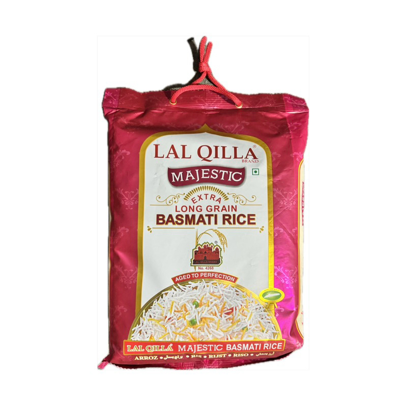 Lal Qilla Majestic Basmati Rice 5kg Best Before date March 2027 ...