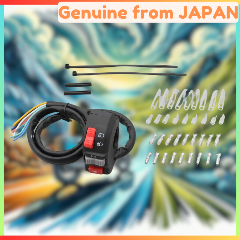 Daytona Motorcycle Set Switch for φ22.2 Handle Clamp (Hi-Low Switch ...