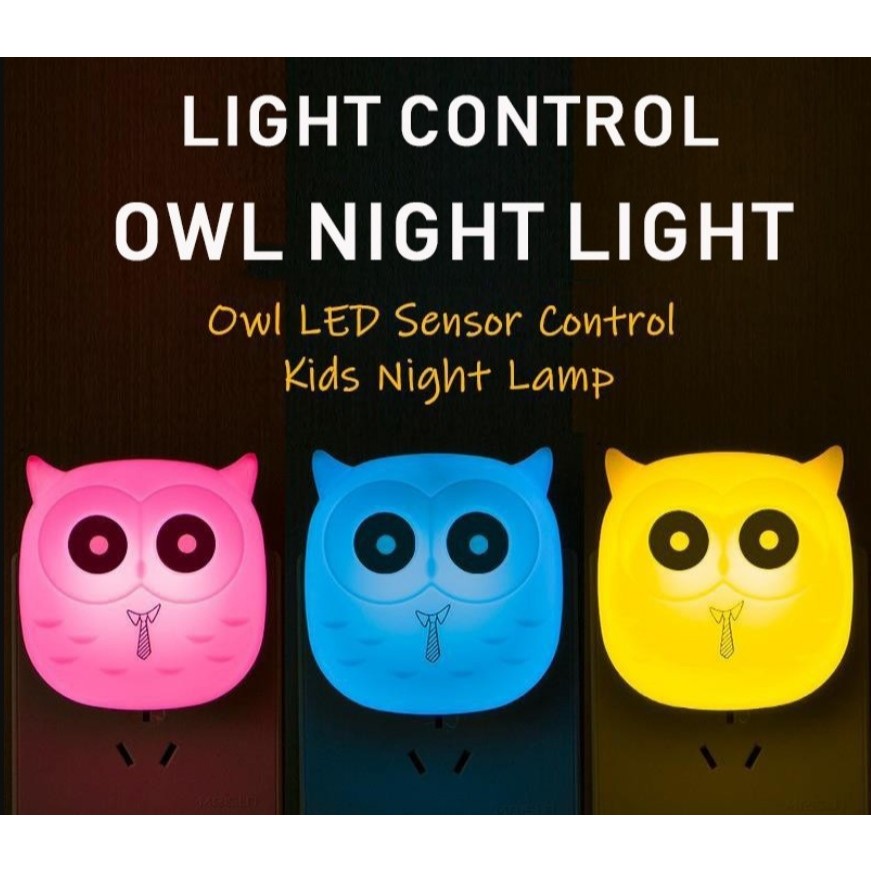 PD Kids Bedroom Living Room Night Lamp LED Sensor Control Dim Light ...
