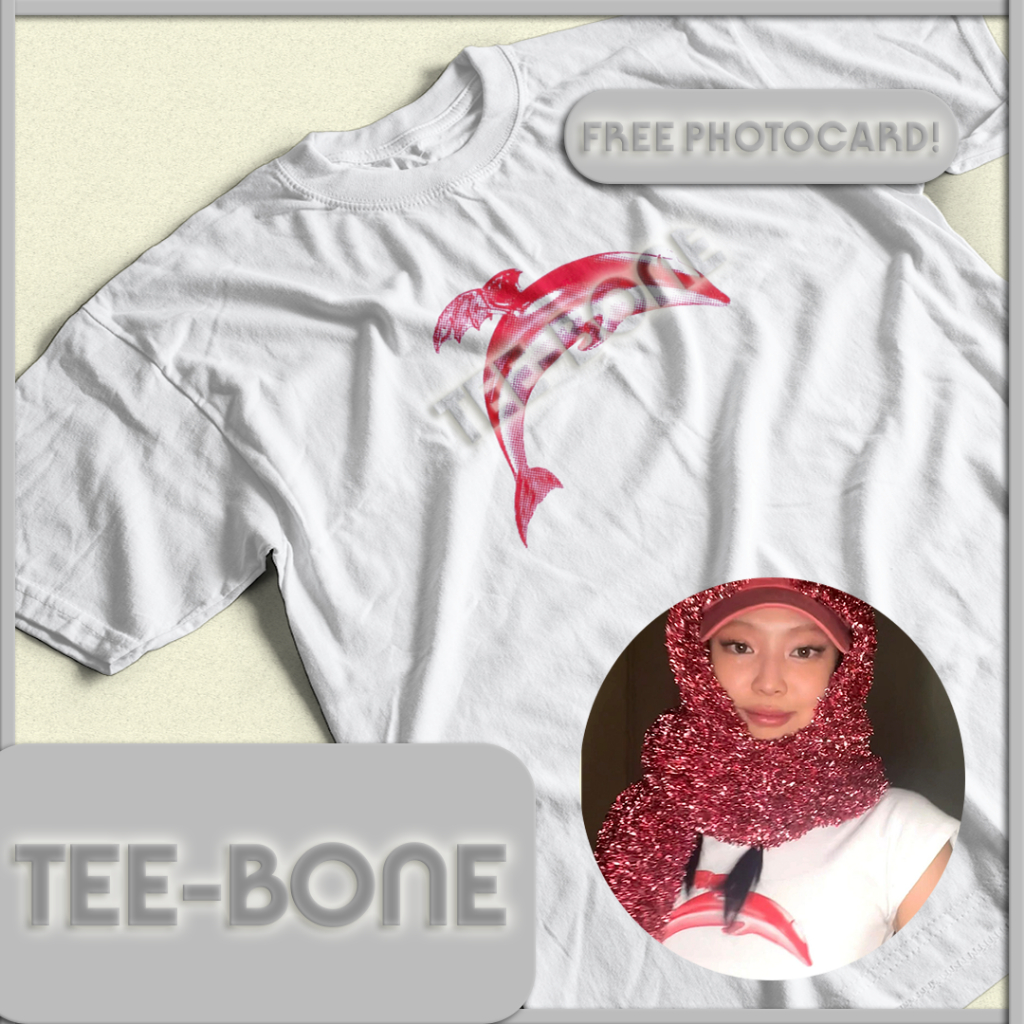 TEEBONE - BLACKPINK JENNIE 'DOLPHIN' INSPIRED SHIRT | Shopee Philippines