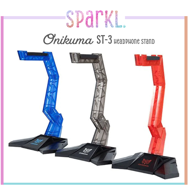 ONIKUMA ST-3 Acrylic Head-mounted Gaming Headset Stand | Shopee Philippines