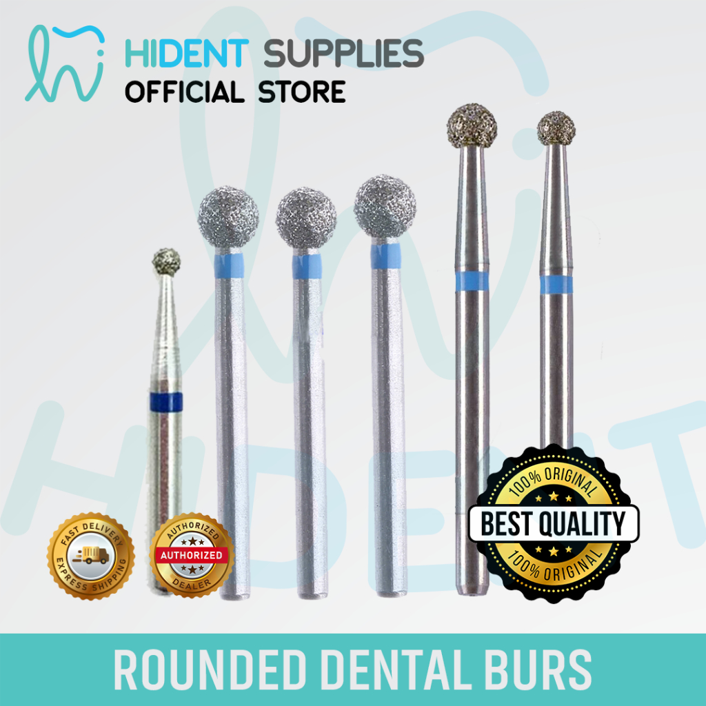 Round Bur Assorted Size - Round Burs Ball Small to Big Head Sold per ...