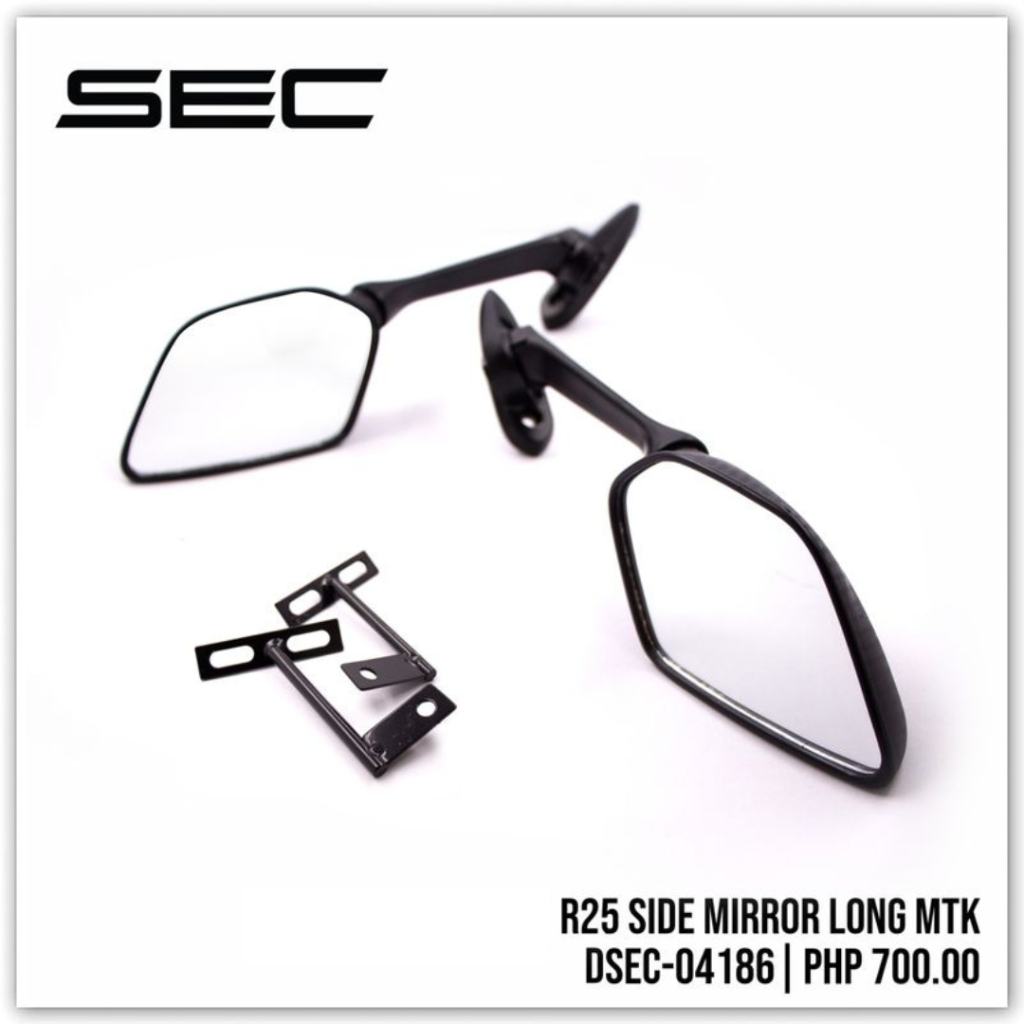 Sec Side Mirror for Motorcycle R25 Side Mirror Long MTK (DSEC-04186 ...