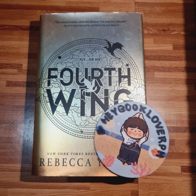 Fourth Wing by Rebecca Yarros | Fantasy Romance Hardcover | Shopee ...