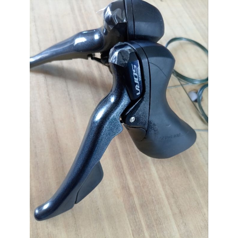 Shimano Sora ST-R3000 STI Shifter 9x2 speedFor Road bike | Shopee ...
