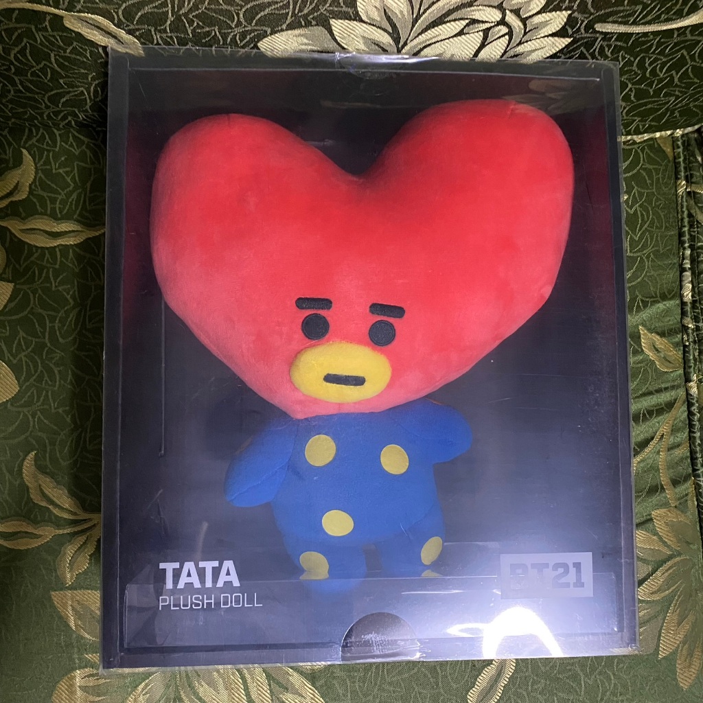OFFICIAL BT21 TATA PLUSH DOLL TAEHYUNG | Shopee Philippines