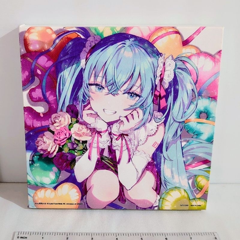 Hatsune Miku Cloth Wood Canvas - Official anime / vocaloid prosekai ...