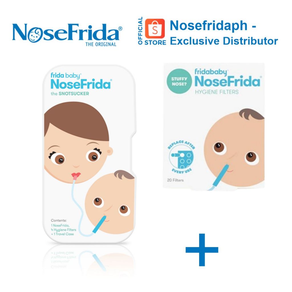 Nosefrida Nasal Aspirator with Travel Case and Nose Frida Hygiene ...
