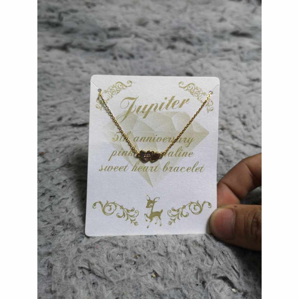 Jupiter Sweet Heart Bracelet | Shopee Philippines
