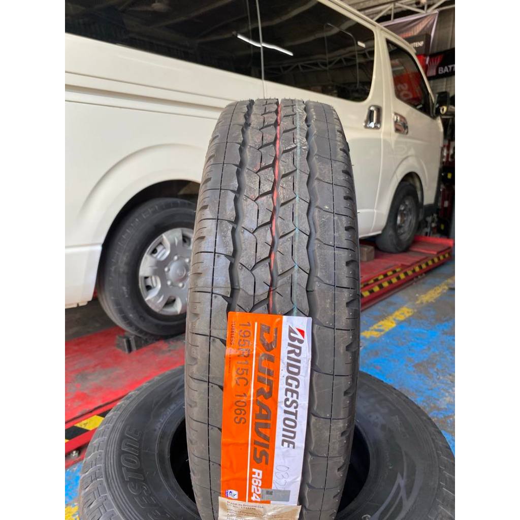 195 R15 Bridgestone Tire Japan | Duravis R624 8PR (195R15) | Shopee ...