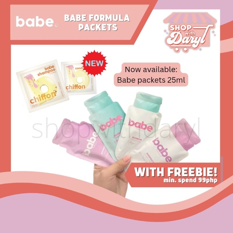 [ON HAND] BABE FORMULA Packets Sachets per piece (Bonbon, Whimsicle ...