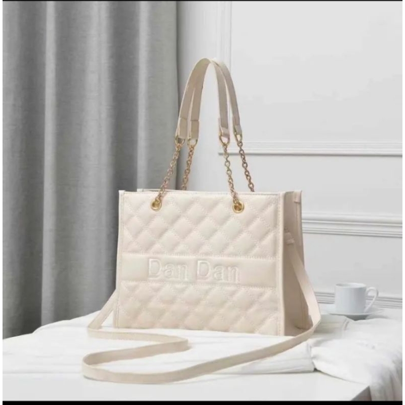 Dan Dan New Two-way Quilted ladies bag | Shopee Philippines