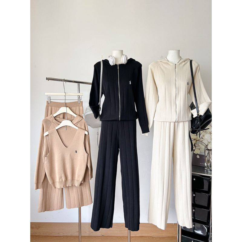Only.Fashion 3in1 Knitted Terno Pants #5713 | Shopee Philippines