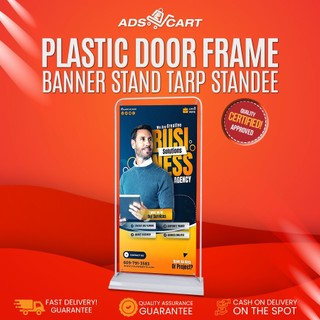 ADS Door Frame Type Banner Stand Tarpaulin Tarp Standee 80cmx180cm ...
