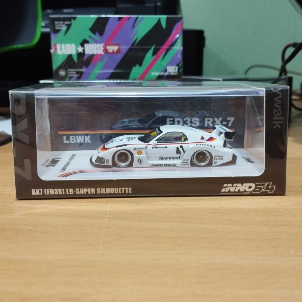 Inno64 RX7 [FD3S] LB-Super Silhouette (White) 1:64 Scale | Shopee ...