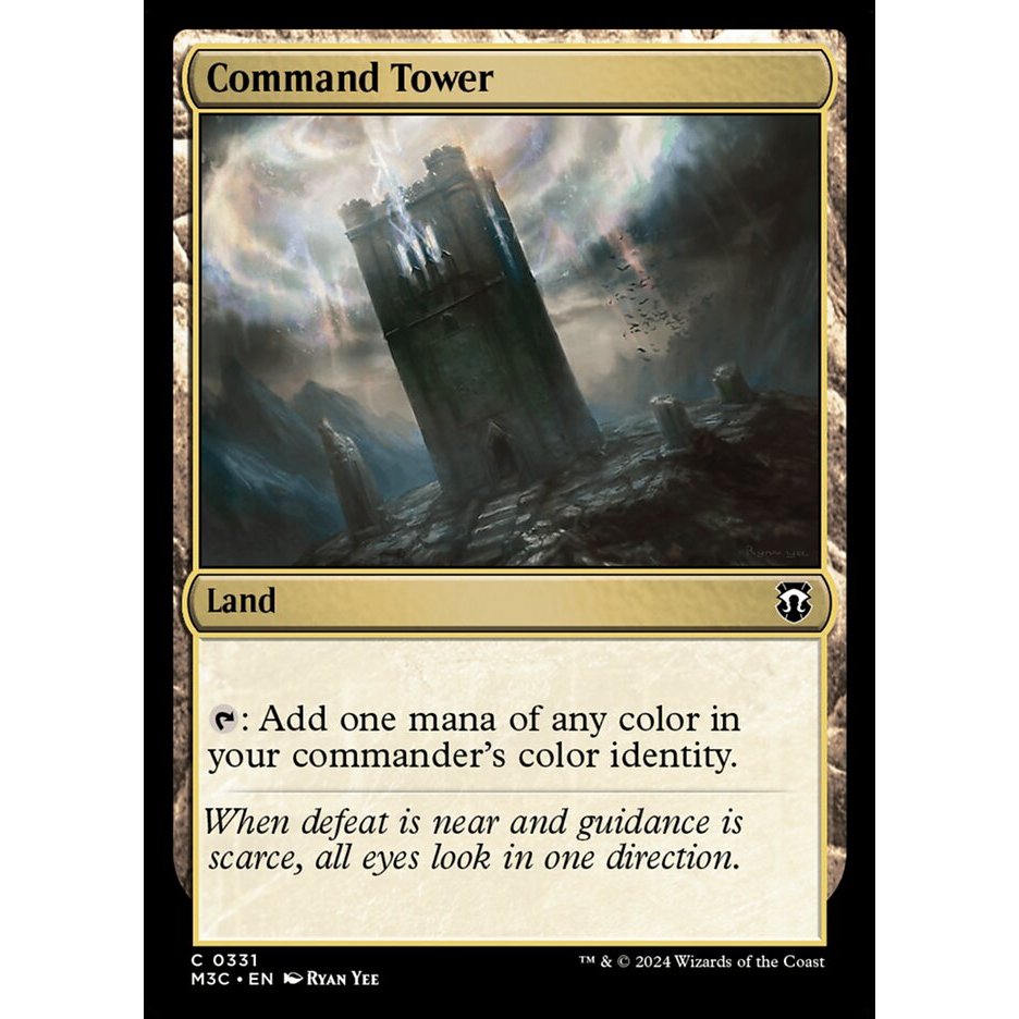 MTG Singles: Command Tower NM Land M3C Modern Horizons 3 Commander ...