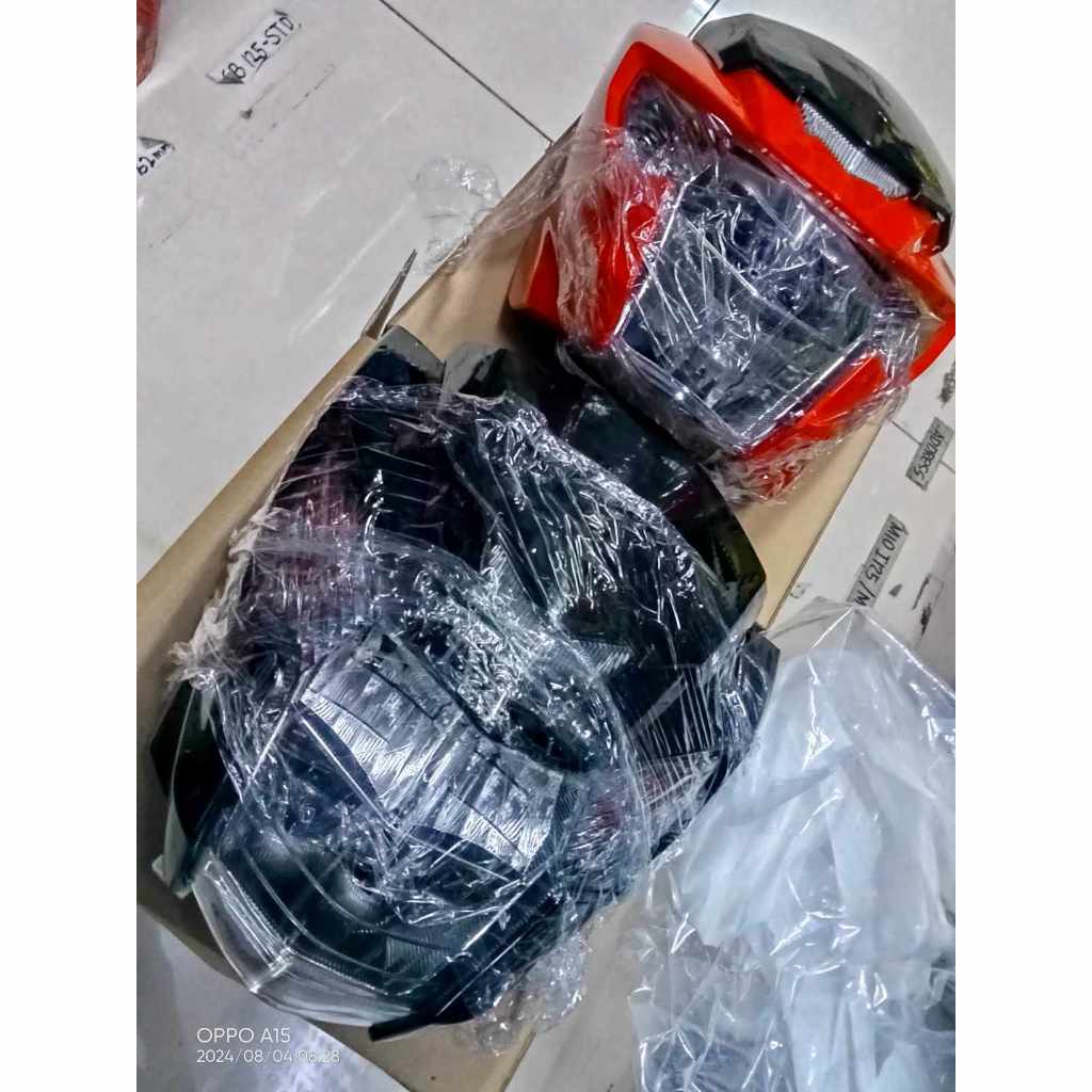 Headlight Assembly Raider 150 Fi Red/Black | Shopee Philippines