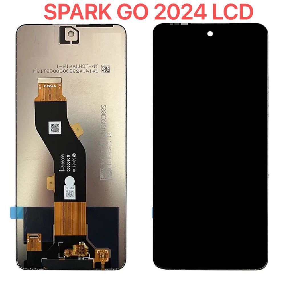 For Tecno Spark Go 2024 BG6 LCD Display Touch Screen Replacement ...