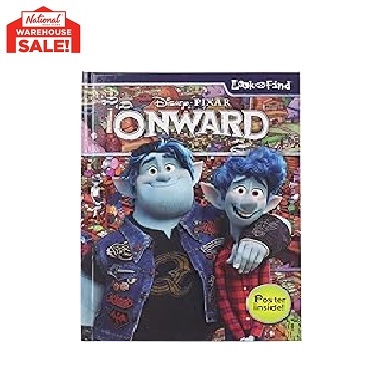 Disney Pixar Onward - Look and Find Activity Book with Bonus Poster ...