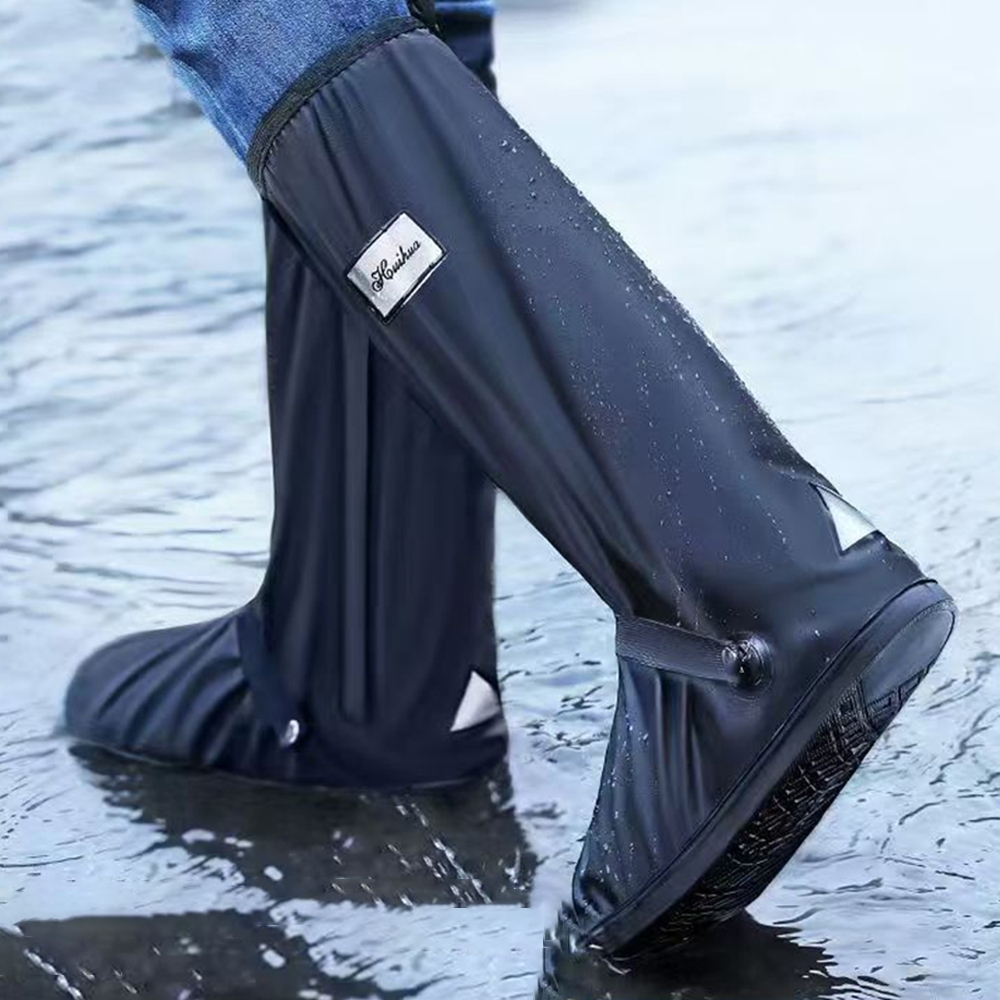 Shoe Cover Thickened Rain Boots Rain Shoes Cover Waterproof Shoe Rain ...
