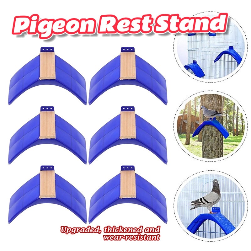 5Pcs Pigeon rest stand Plastic dove rest stand V Perches Roost frame ...
