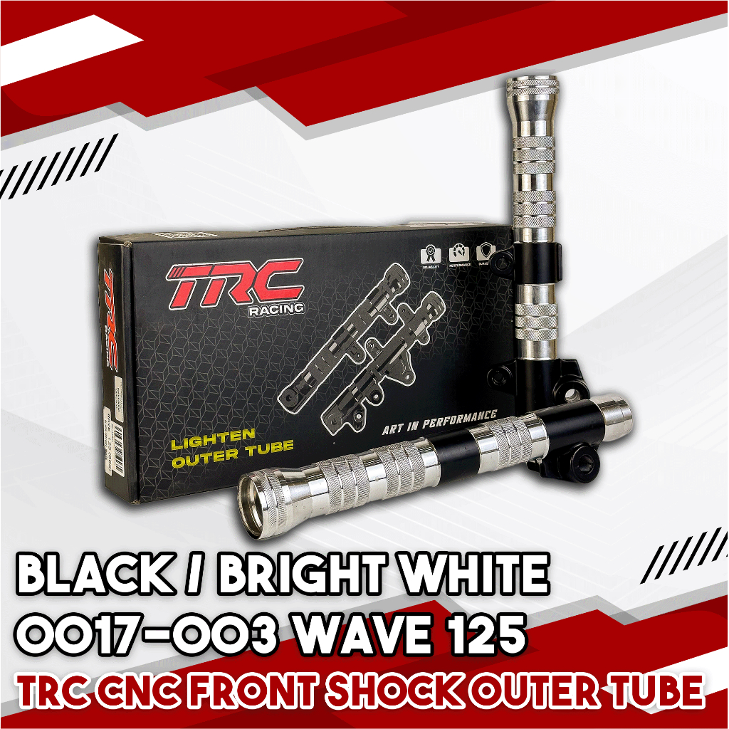 TRC CNC FRONT SHOCK 0017-003 OUTER TUBE WAVE 125 | Shopee Philippines