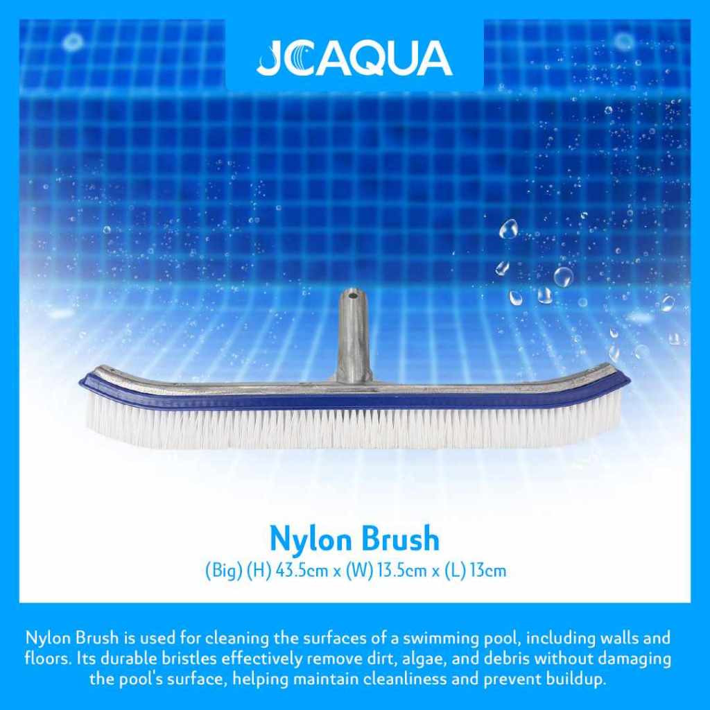 Nylon Brush for Swimming Pools by JCAQUA | Shopee Philippines