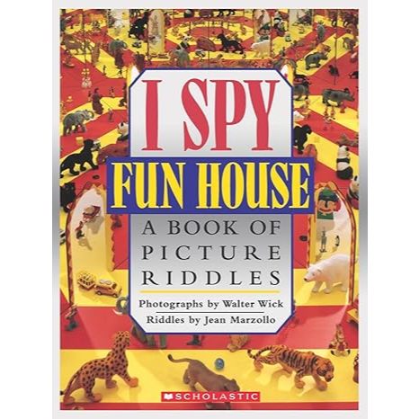 SCHOLASTIC I SPY - FUN HOUSE | Shopee Philippines