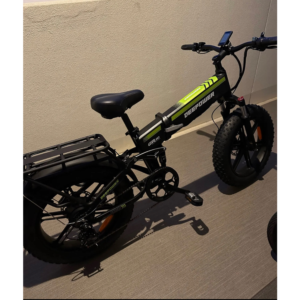 NEW DEEPOWER 2000W Adults Electric Bike Bicycle 48V 25AH 20 Inch Fat ...
