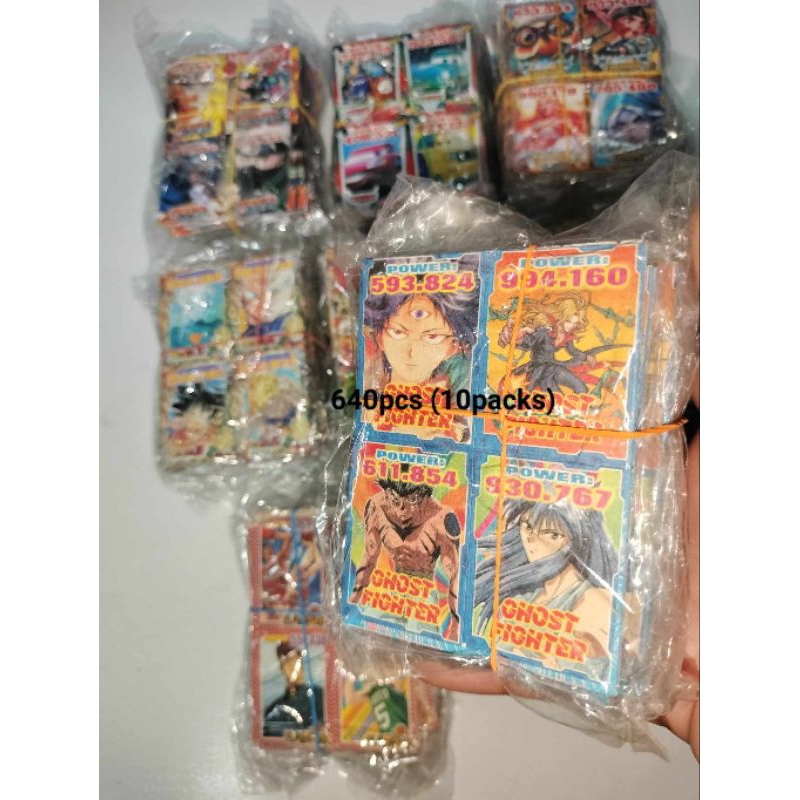 teks anime / cartoons 1bundle (640pcs) slamdunk , ghost fighter ...