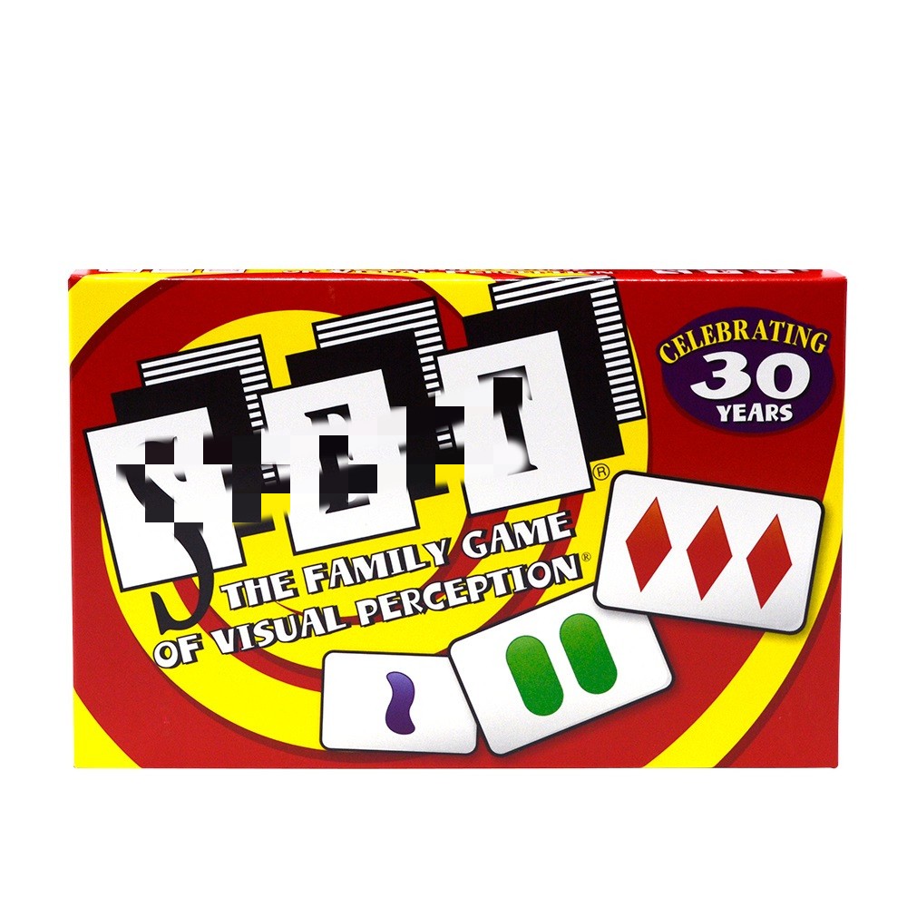 SET: The Family Game of Visual Perception Card Game Board Game Family ...