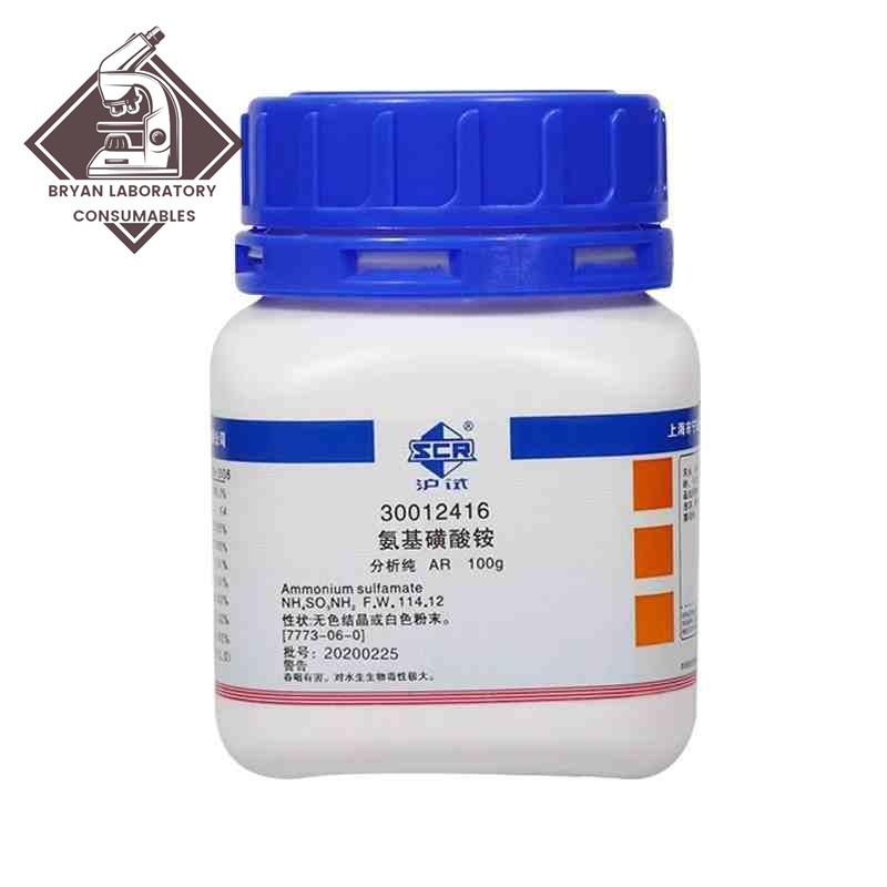 Ammonium Sulfamate AR Analytical Pure 100g Laboratory Chemical Reagent ...